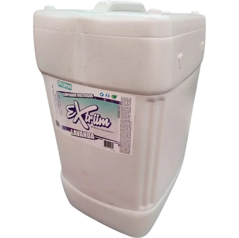 LIMPIADOR MULTIUSOS LAVANDA EXTRIIM 20 LITROS - PURO ASEO | Cuidamos tu ...